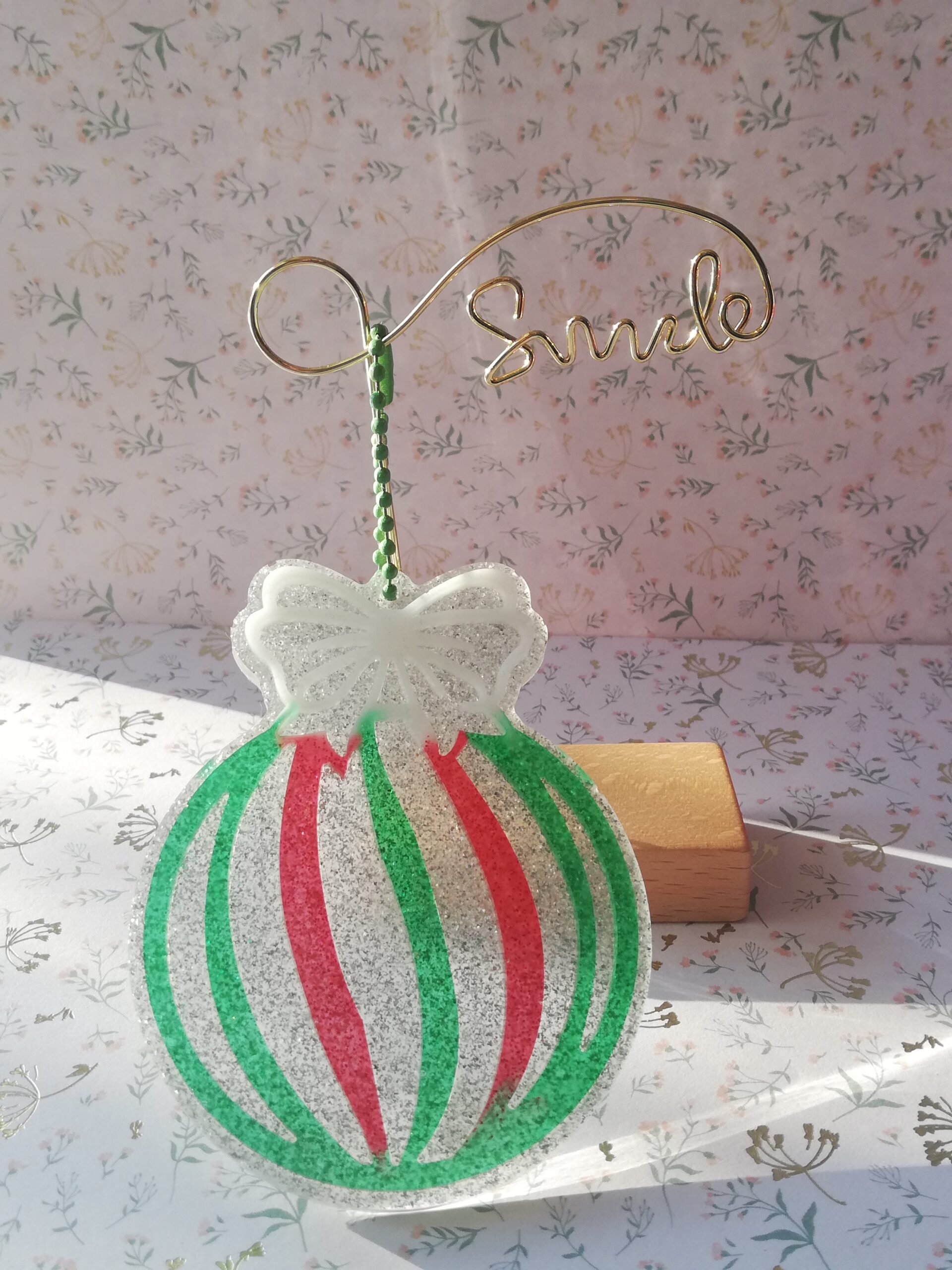 Suspension boule de Noël - Steph Grout